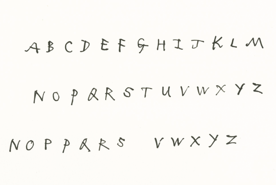 A bespoke handwriting typeface for Sir Quentin Blake | Monotype.