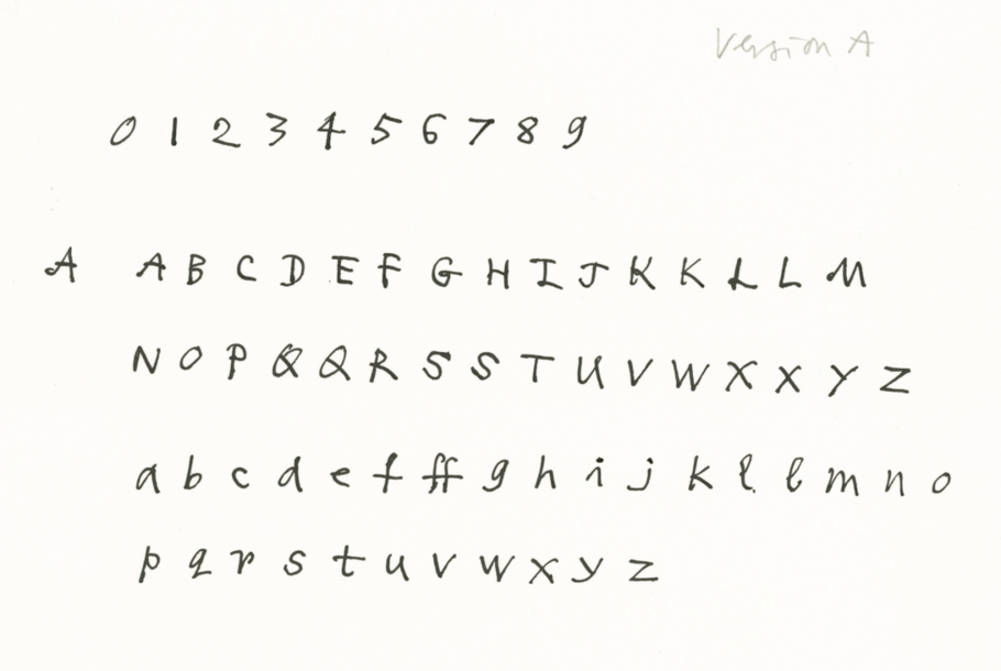 A bespoke handwriting typeface for Sir Quentin Blake | Monotype.